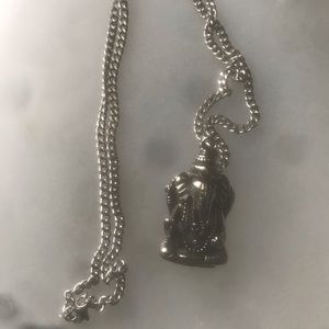 Accessories | Stainless Steel Elephant Buddha Chain | Poshmark